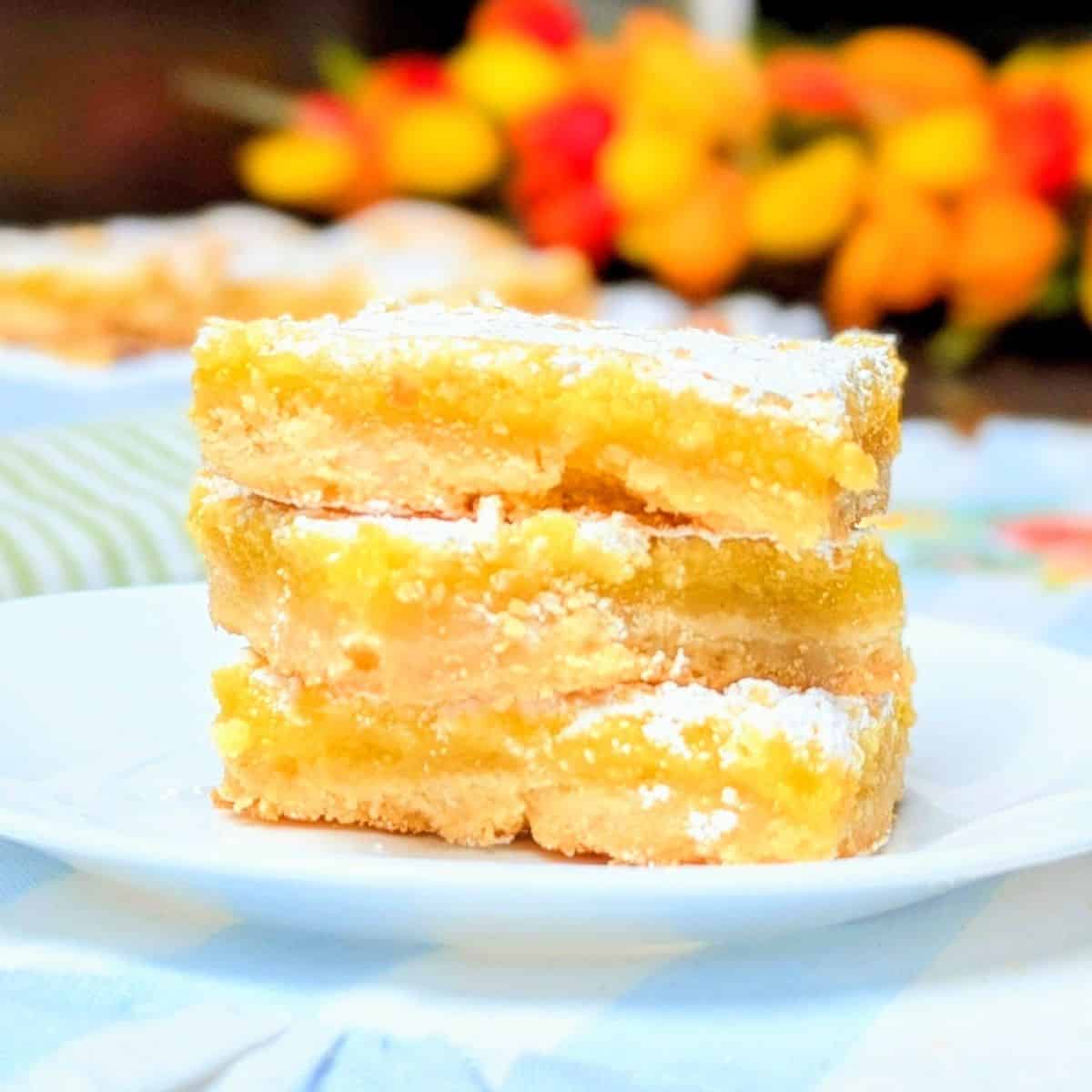 Classic Lemon Squares - Kitchen Ready Betty