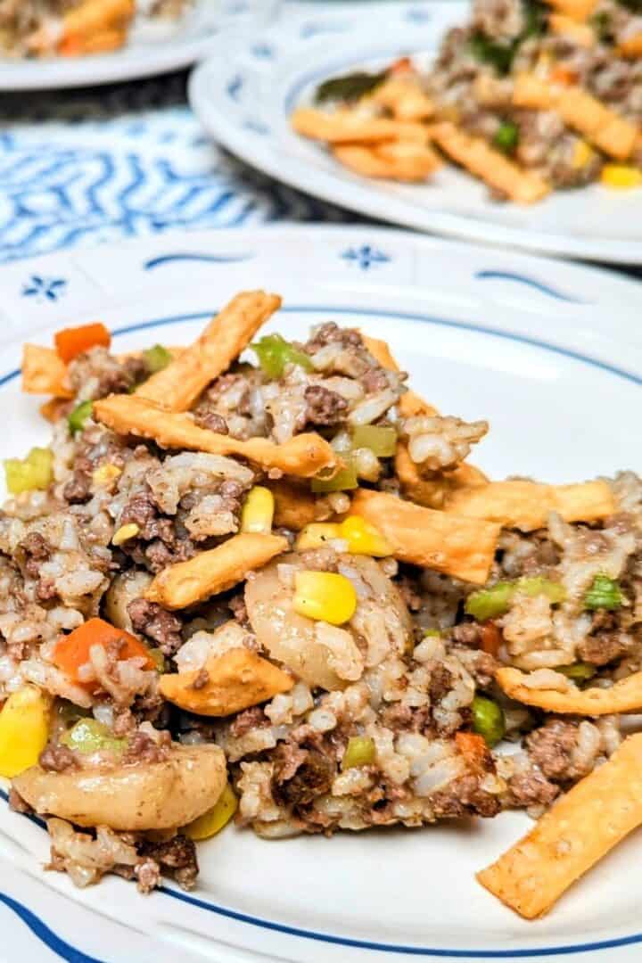 Cheesy Rice Zucchini Casserole - Kitchen Ready Betty