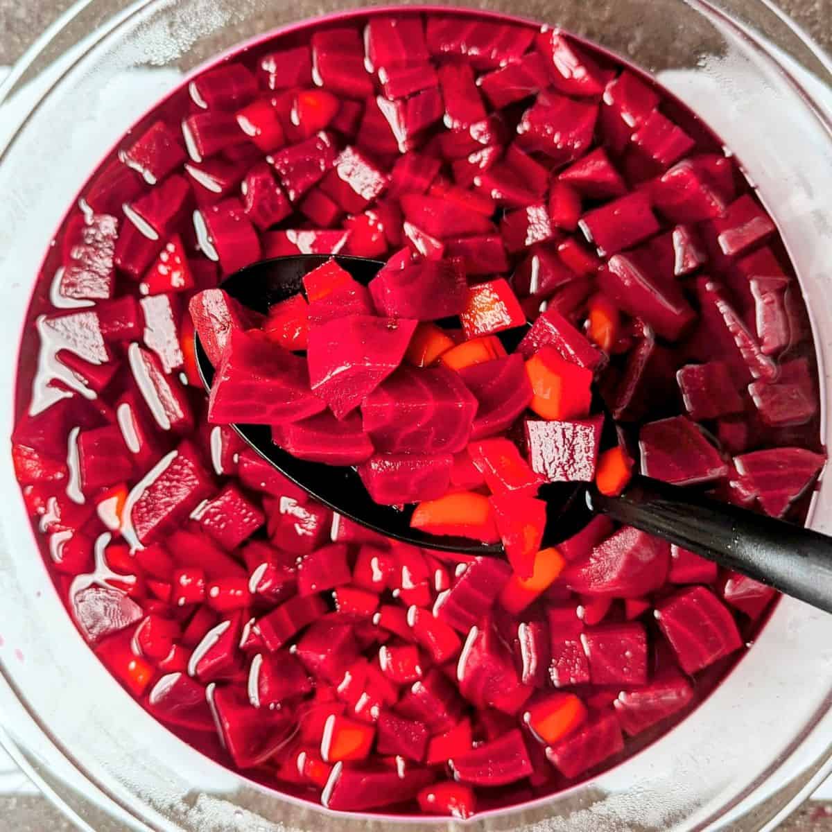 Pickled Red Beet Salad - Kitchen Ready Betty