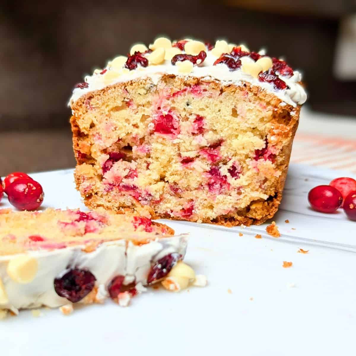 White Chocolate Cranberry Bread - Kitchen Ready Betty