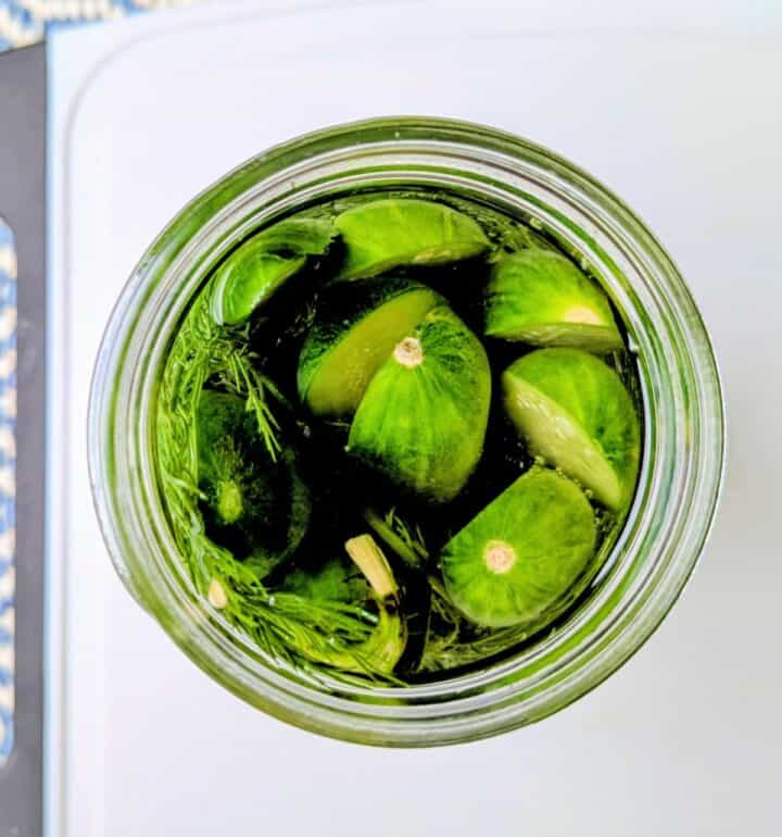 Refrigerator Dill Pickles: Crunchy and Delicious | Kitchen Ready Betty