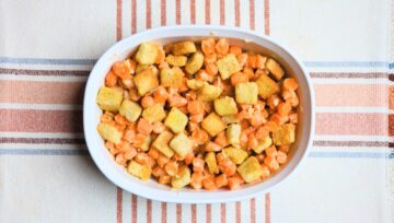 Creamy Cheesy Carrot Casserole | Kitchen Ready Betty