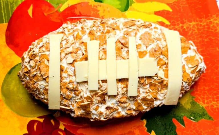 Football Cheese Ball: The Perfect Game Day Snack | Kitchen Ready Betty