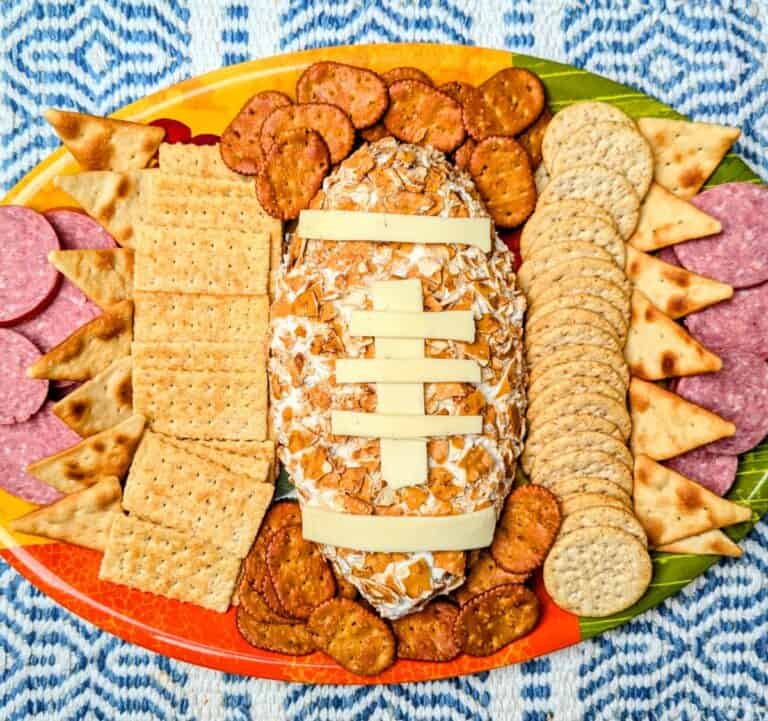Football Cheese Ball: The Perfect Game Day Snack | Kitchen Ready Betty