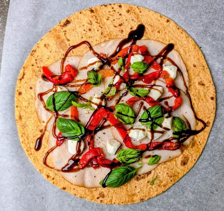 Turkey Caprese Wraps | Kitchen Ready Betty