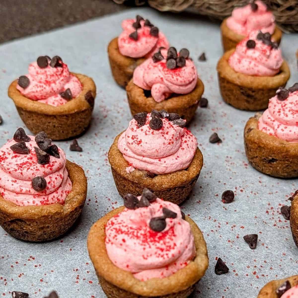 Raspberry Cookie Cups: Perfect for Valentine’s Day - Kitchen Ready Betty